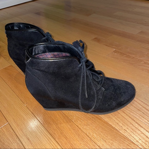 Madden Girl Black Booties